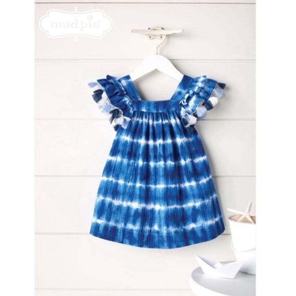 Mud Pie | Dresses | Mud Pie Tie Dye Tassel Dress | Poshmark
